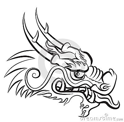 Evil Dragon Vector Illustration | CartoonDealer.com #17070508