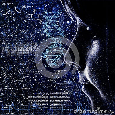 Evolution. Abstract Science Backrounds Stock Image - Image: 25724301