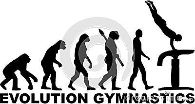 Evolution Gymnastics Vaulting Table Cartoon Vector | CartoonDealer.com ...