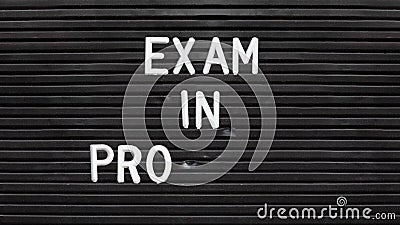 Exam in Progress stock video. Video of education, learning - 166744831