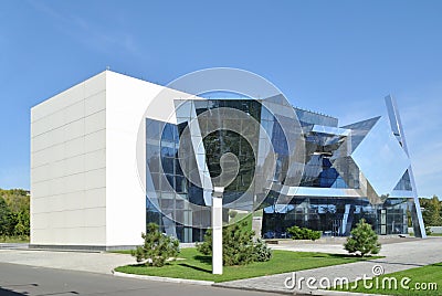 The Example Of Cubism In Modern Architecture Stock Photography ...