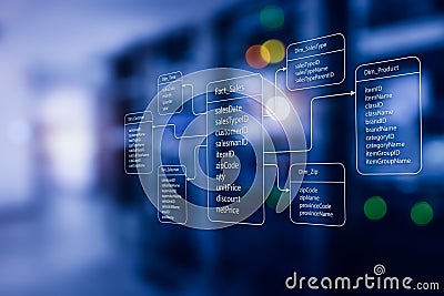 An Example Of The Structure Of Relational Database Tables For Storing Data For Analysis And ...