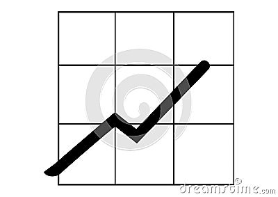 Excel Graphic Chart Vector | CartoonDealer.com #105770374