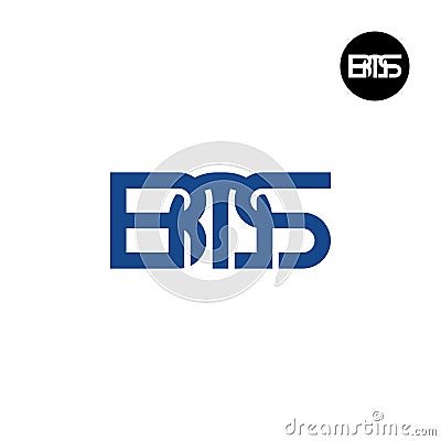 Letter BMS Monogram Logo Design Vector Illustration | CartoonDealer.com ...