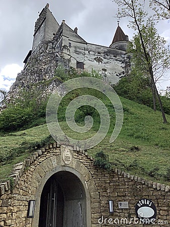 The Secret Passage From Bran Castle Editorial Photo | CartoonDealer.com ...