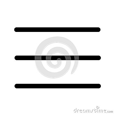 Expand Menu Icon On White Background. Flat Style. Stock Photography ...