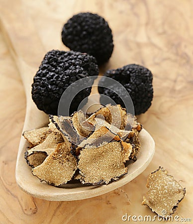 Expensive Rare Black Truffle Mushroom Royalty-Free Stock Image ...
