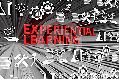EXPERIENTIAL LEARNING Concept Blurred Background 3d Royalty-Free ...
