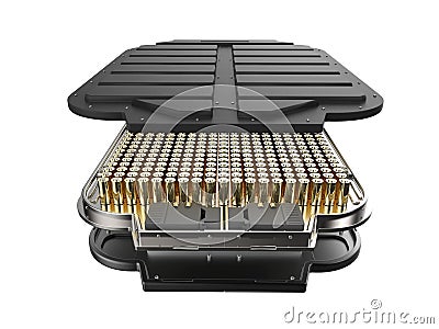 Exploded View Of Black Ev Battery Pouch With Cylindrical Cells Royalty ...