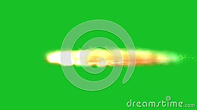 Exploding Fire on Green Screen Background Motion Graphic Effects. Stock ...