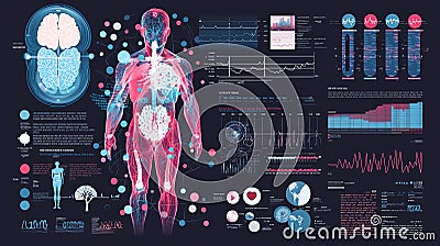 Explore The Human Body Through An Engaging Infographic That Highlights ...