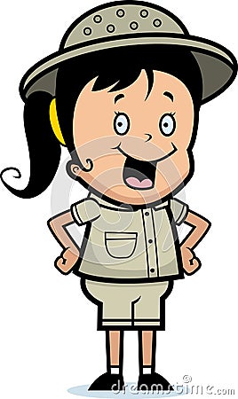 Explorer Girl Royalty Free Stock Photos - Image: 10169888