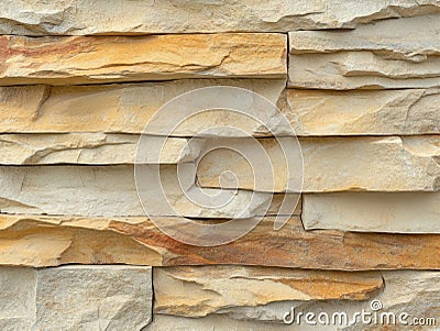 Exploring Textured Stone Wall, A Close-up View Of Layered Stone Stock ...