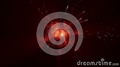 Explosion fire light ray stock video. Video of motion - 247416581