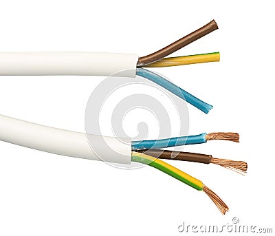 Exposed Cables And Wires Royalty Free Stock Photo - Image: 33671855