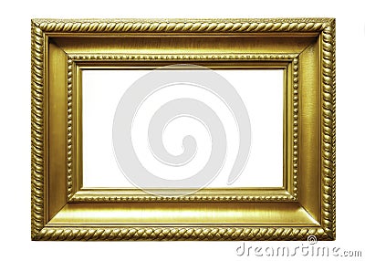 Exquisite 2x3 Gold Rectangle Cutout Frame A Premium Invitation Card ...