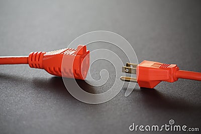 Extension Cord Being Plugged In Stock Images - Image: 9575224