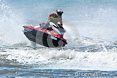 Extreme Jet-ski Watersports Stock Images - Image: 2820794