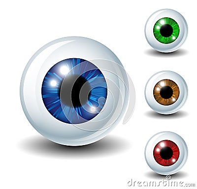 Eyeball Set Stock Photos - Image: 33872633