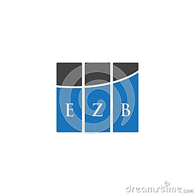 EZB Letter Logo Design On WHITE Background. EZB Creative Initials ...