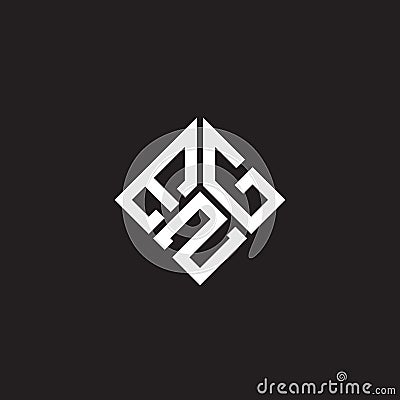 EZG Letter Logo Design On Black Background. EZG Creative Initials ...