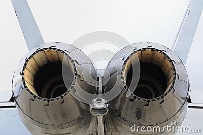 F/A-18 Hornet Engines Royalty Free Stock Image - Image: 16476136