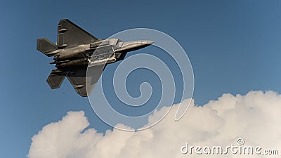 F-22 Raptor Bay Doors Open Stock Photo - Image: 77749999