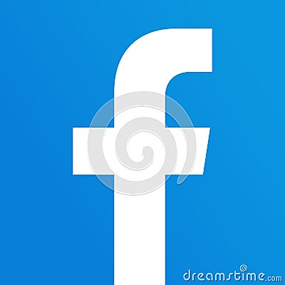Facebook Logo With Vector Eps File. Squared Coloured | CartoonDealer ...