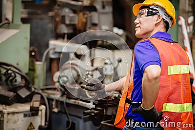 Factory Workers Tired And Inflame Back Muscle From Hard Work.factory ...