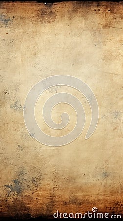 Faded Paper Texture With Textured Surface And Worn, Darkened Edges ...