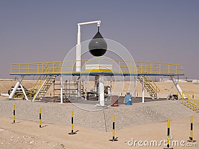 Fahud Two Oil Well - Oman Royalty Free Stock Photography - Image: 12173067
