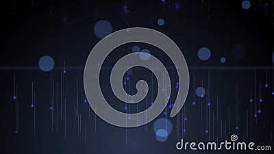 Falling Blue Sparkles on the Black Background. Stock Footage - Video of ...