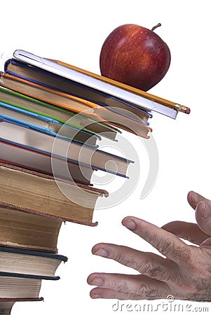 Falling Books Royalty Free Stock Photo - Image: 1946925