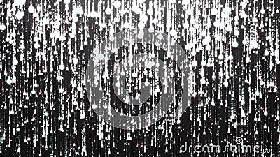 Falling Rain of Rain from Particles, Dynamic Background . Stock Footage ...