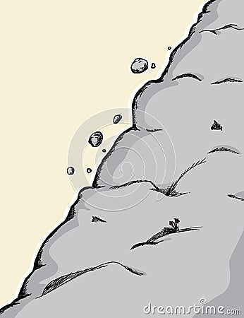 Falling Rocks Stock Images - Image: 21977454
