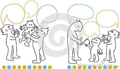 Family Communication Stock Images - Image: 23321174
