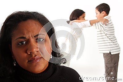 Family Fighting Stock Images - Image: 9920714