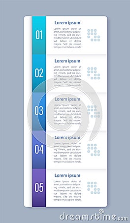 Family Routine Infographic Chart Design Template Vector Illustration ...