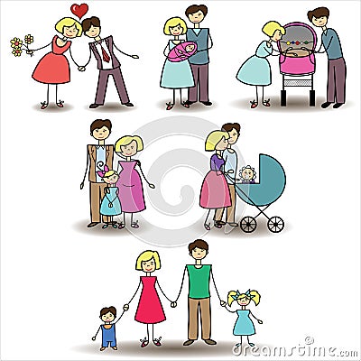 Family Royalty Free Stock Photos - Image: 35866188