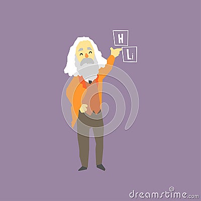 Famous Russian Chemist - Dmitri Mendeleev. Inventor Of The Periodic ...