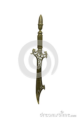 Fancy Ornamental Dagger Stock Images - Image: 9584564