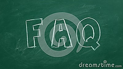 FAQ stock video. Video of green, info, knowledge, answer - 160580267