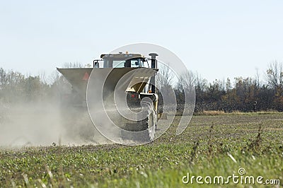 Farm Fertilizer Spreader Royalty Free Stock Photos - Image: 8074488