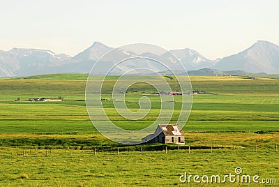 Farm On Prairie Stock Images - Image: 5663664