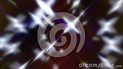 Fast Animation of Star Blinking in Light Leak Background Stock Footage ...