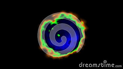 Fast Movement Solarize Effect of Fire Stock Footage - Video of glow ...