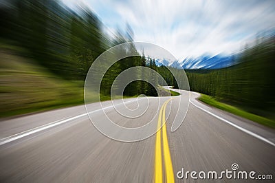 Fast Road Stock Image - Image: 5829161
