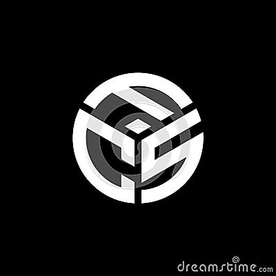 FCS Letter Logo Design On Black Background. FCS Creative Initials ...