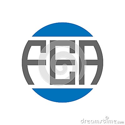 FEA Letter Logo Design On White Background. FEA Creative Initials ...