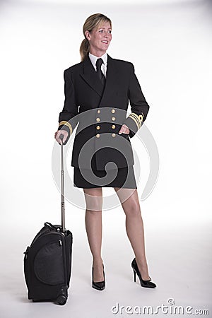 Female Lt Commander In Navy Uniform Royalty-Free Stock Image ...